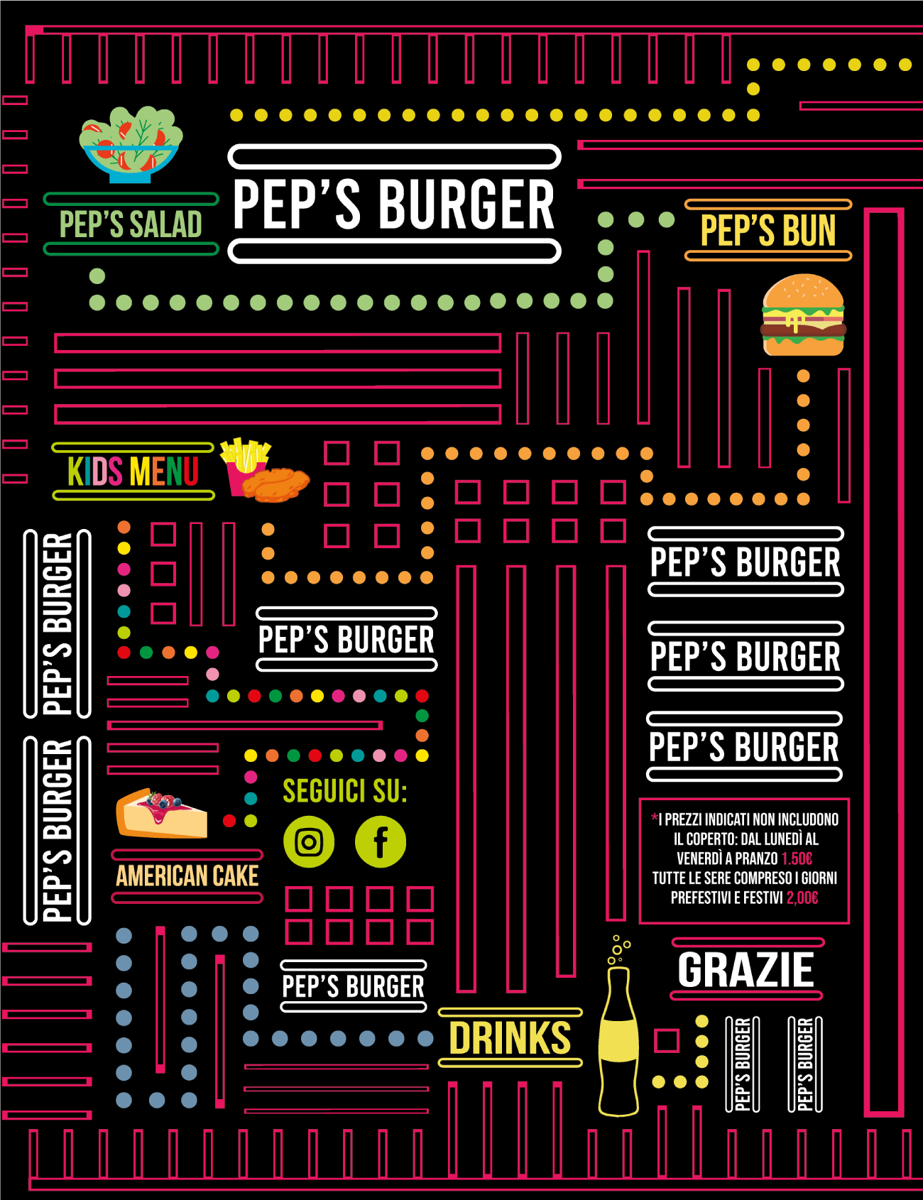 Menu EN - Pep's Burger